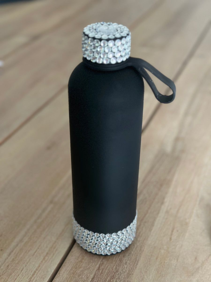 Glitz Bling Drink Bottle 750mls Silver – Glitz Coasters